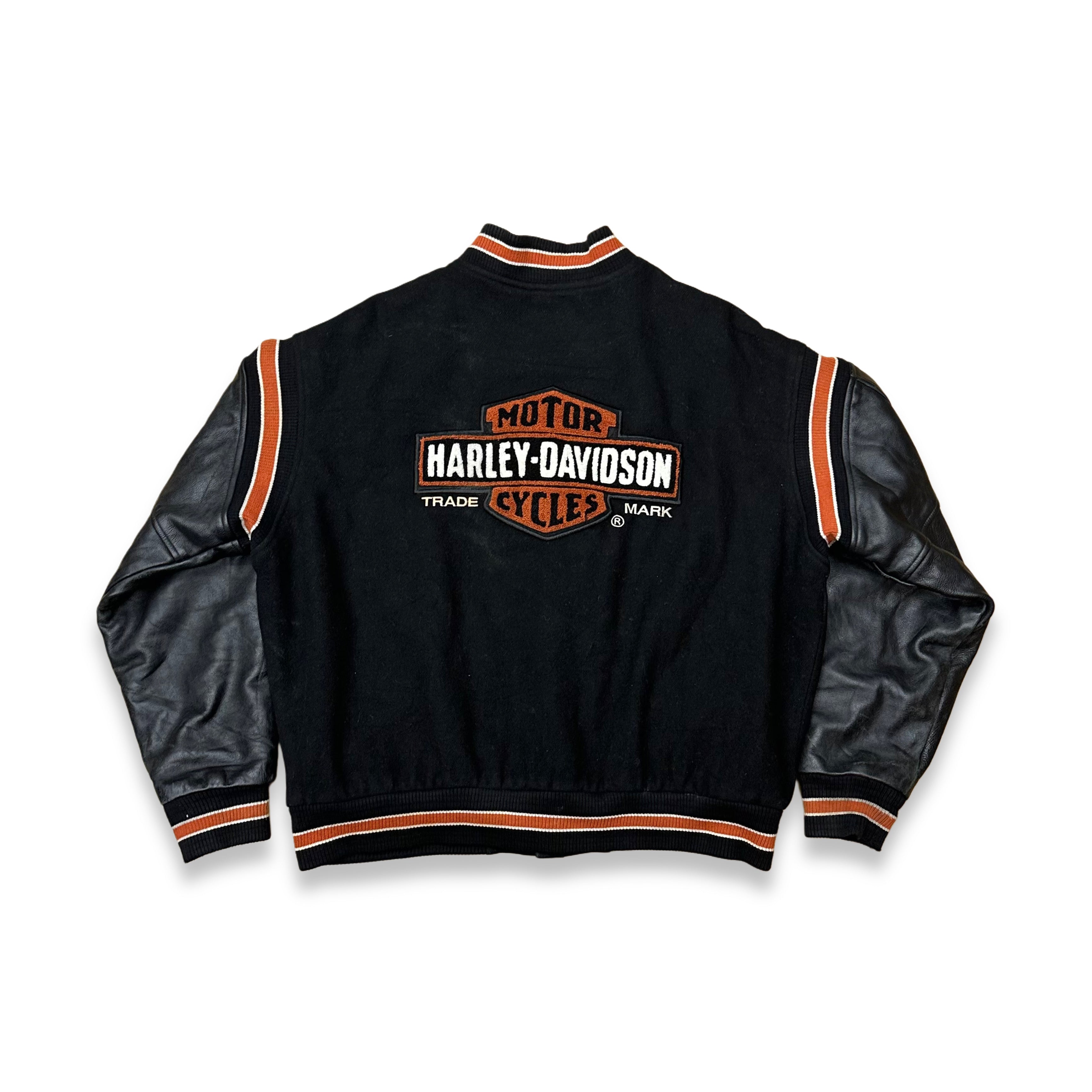 [XL] Harley-Davidson Varsity Jacket – wengerball vintage