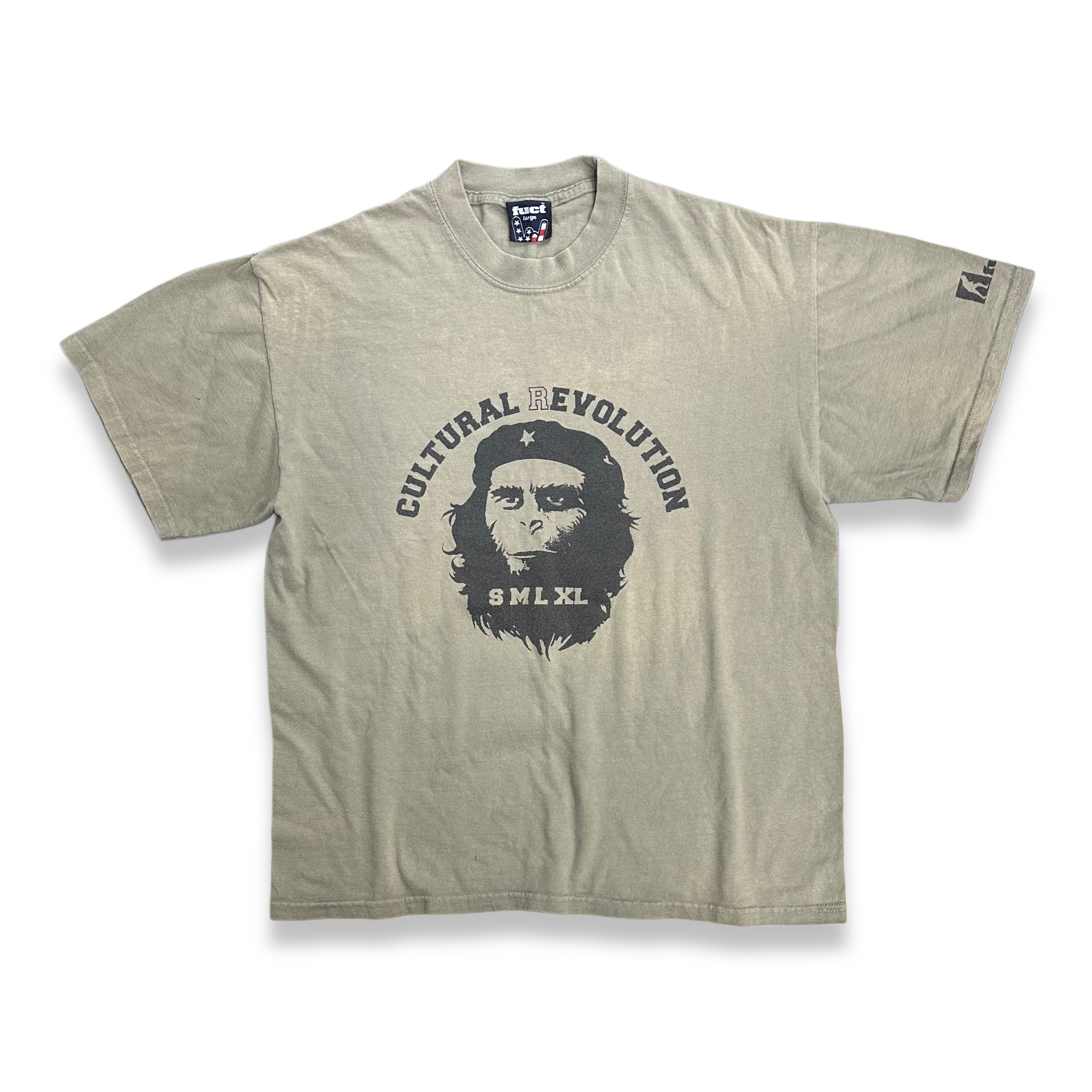 [L] late 90s FUCT Ape Revolution Tee – wengerball vintage